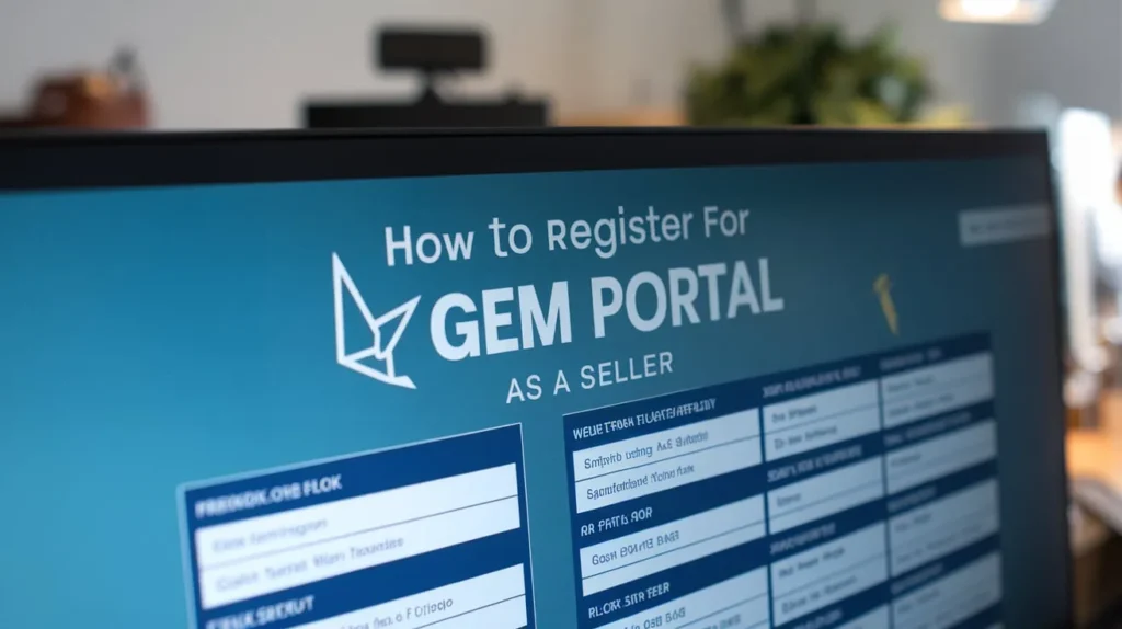 How to Register for GEM Portal as a Seller: Step-by-Step Guide