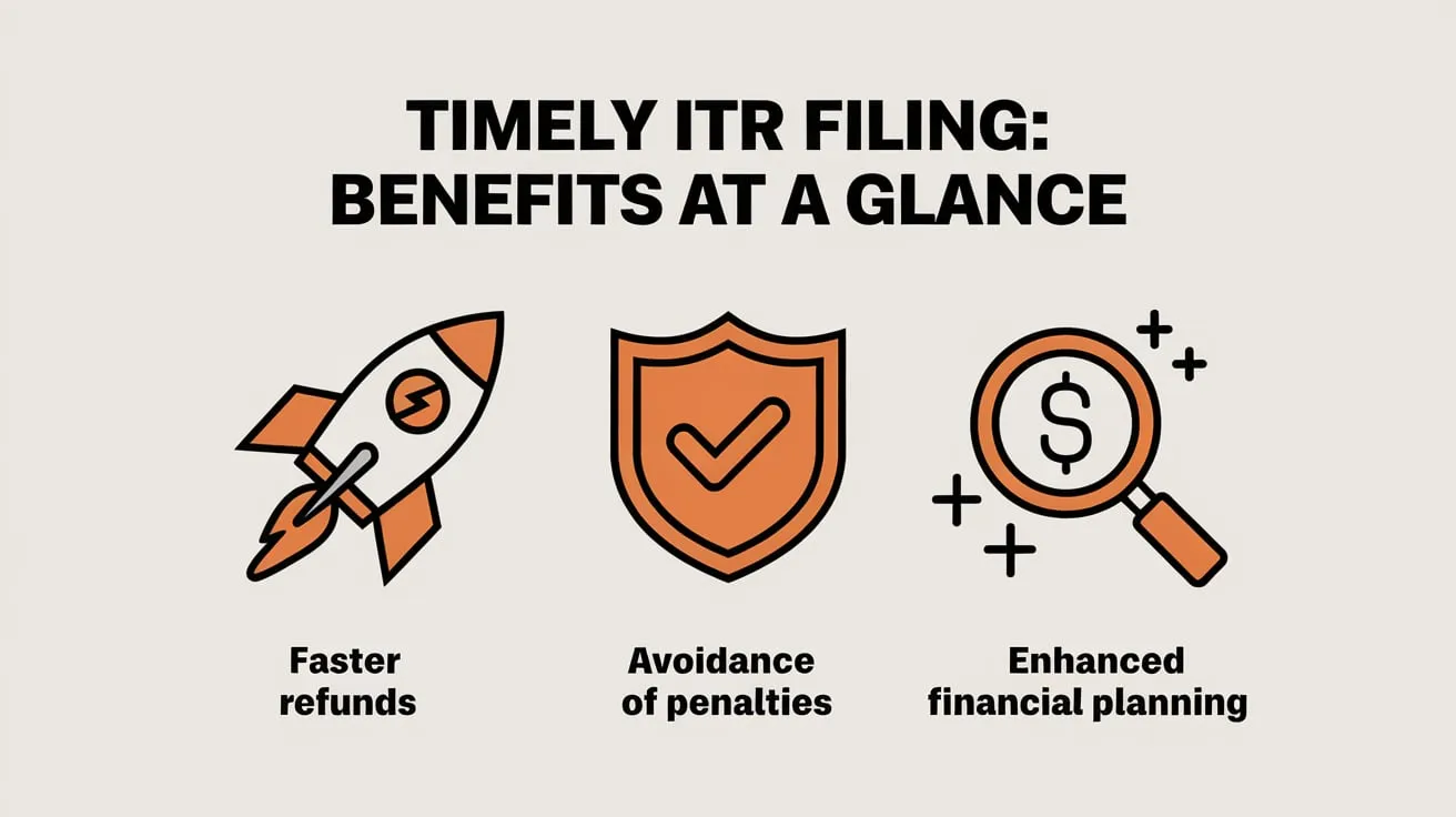 Key Benefits of Filing Income Tax Returns on Time - Taxmsme
