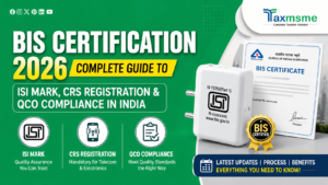 BIS Certification 2026: Complete Guide to ISI Mark, CRS Registration ...